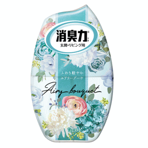 すばやく強力に空間を消臭。消臭された空間に香りがしっかり広がります。　