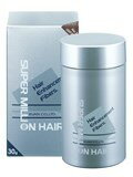 ■商品説明文 ・「スーパーミリオンヘアー 30g No.3 ライトブラウン」は、細かく裁断された繊維を、髪の毛の薄い部分にふりかけることにより、薄毛をカバーする商品です。・特殊加工された人工毛（粉状）が静電気により髪に付着します。・洗髪すれ...