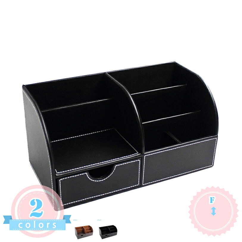 メイン素材：レザー【製品仕様】サイズ(約)：28.5*14.5*14cm 素材：レザー。【スタイリッシュなデザイン】インテリアに馴染みやすい、落ち着きのある仕上がり。年代問わず使いやすいシンプル設計。【うれしい引き出し付き】引き出しを装備し...