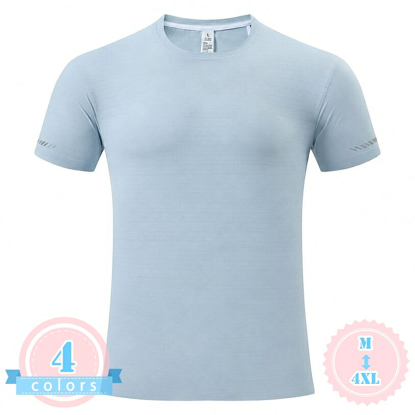 表地：ナイロンメイン素材：ナイロン【メンズスポーツTシャツ】アクティブな動きをするメンズスポーツTシャツは、ランニングやトレーニングなど様々な運動シーンで活躍するな一着です。さらっとした肌触りのナイロン系素材を使用しており、衣服内のムレを軽...