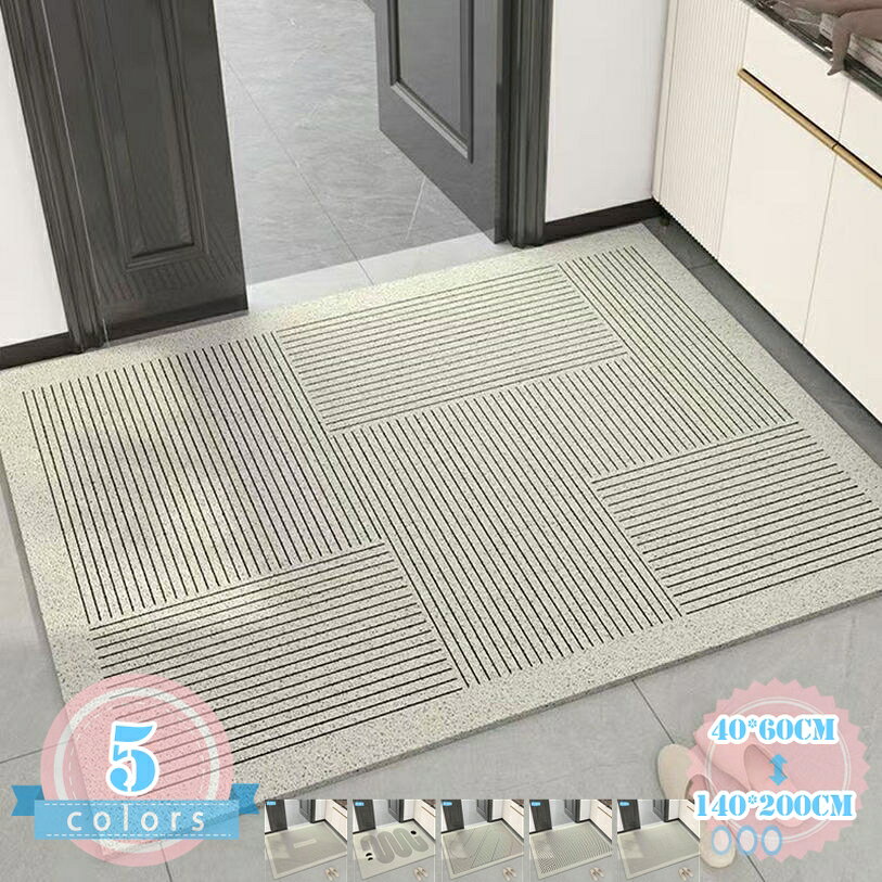 メイン素材：PVC◆【表地】PVC 耐久性・耐摩耗性に優れ、長く使えるから経済的! 擦れに強く、美しい状態をキ一プします。【簡単カット可能】ハサミで簡単カットができ、部屋のスペースに合わせて自由にカットして良いです。【扉に引っ掛からない】扉...