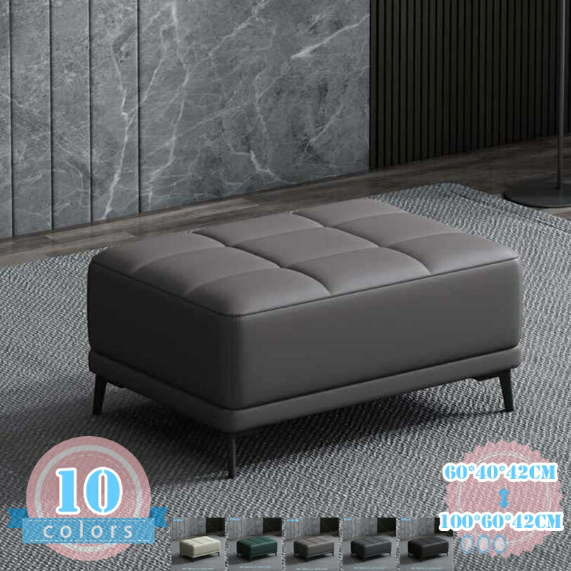 メイン素材：木、メタル、PUレザー◆【サイズ（cm）】：60*40*42cm 80*60*42cm 90*60*42cm 100*60*42cm　 材質：PUレザー + 木製 + 金属脚；PUレザー生地×細身のスチール脚×天然木フレームがお...