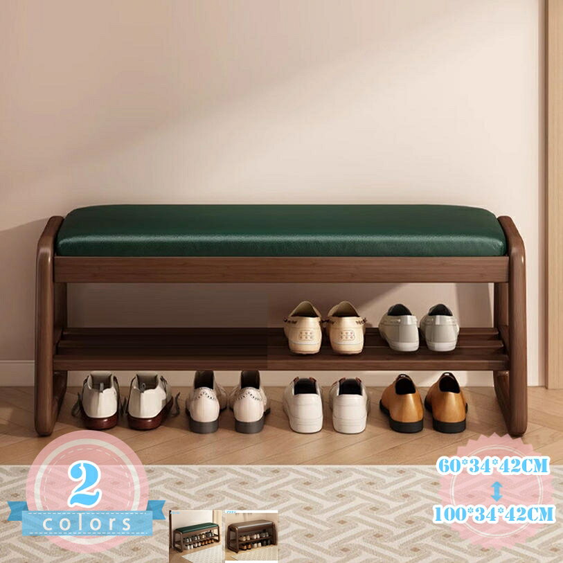 メイン素材：木、PUレザー◆【サイズ（cm）】：60*34*42cm 80*34*42cm 100*34*42cm； 材質：PUレザー＋ 木製；シンプルで様々なテイストのお部屋に溶け込むデザイン。使う人数も選ばず、マルチに活躍できます。適度...