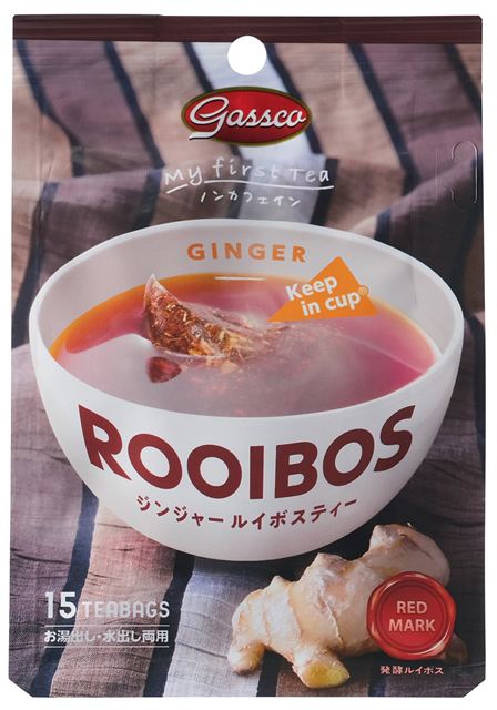 有機ルイボス茶葉に高知産特別栽培生姜をブレンド　生姜の香り高く、まろやかな味わい■三角ティーバッグ使用■1包でカップ1杯分■ノンカフェイン【原材料】有機ルイボス(南アフリカ)、生姜(高知県)【賞味期限】別途商品ラベルに記載【保存方法】開封後...