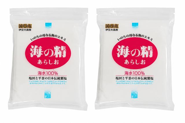 伊豆大島で海水から直接生産する、純国産の塩です。海水だけを太陽と風の力で濃縮し、火の力で丹念に炊き上げた塩。【原材料】海水☆伊豆大島で海水から直接生産する、純国産の塩です。海水だけを原料にし、他の塩や添加物は使っていません。☆太陽と風の力で...