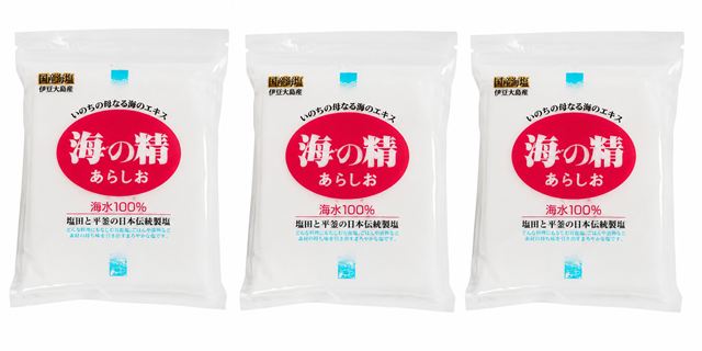 伊豆大島で海水から直接生産する、純国産の塩です。海水だけを太陽と風の力で濃縮し、火の力で丹念に炊き上げた塩。【原材料】海水☆伊豆大島で海水から直接生産する、純国産の塩です。海水だけを原料にし、他の塩や添加物は使っていません。☆太陽と風の力で...