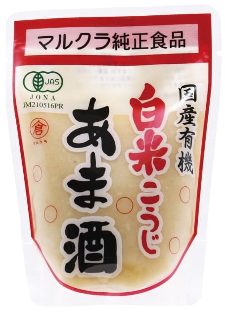 【原材料】有機米（国産）☆本品1袋に対し、400〜500ccの水や豆乳等で薄めてからお召し上がりください。＊夏季等室温の高いところで保管すると発酵が進み色が濃くなりますが、品質には問題ございません。本品は、お米の粒を残した商品になりますので...
