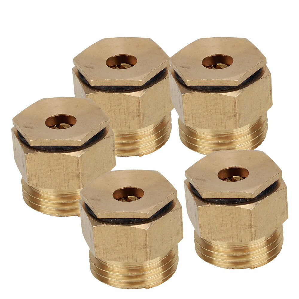 特徴: 1. 取り付けタイプ: 外ネジ接続 2. 動作温度: 常温 3. 動作圧力: 大気圧 4. 媒体: 水 5. 適用範囲: 芝生散水器冷却 6. タイプ: 散水器 / スプレーガン 仕様: 材質: 真鍮 サイズ: 2x2cm 色: ゴ...