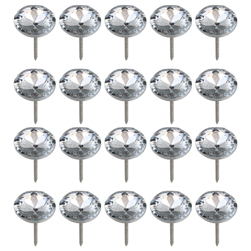 特徴: 1.ヴィンテージスタイルの室内装飾用釘は、家の装飾に最適です。 2.エレガントな形状とヴィンテージスタイル。 3.取り付けが簡単で迅速です。 仕様: 材質:ガラスドリル+金属 色:シルバー 直径:約20mm/0.79インチ 全長:約...