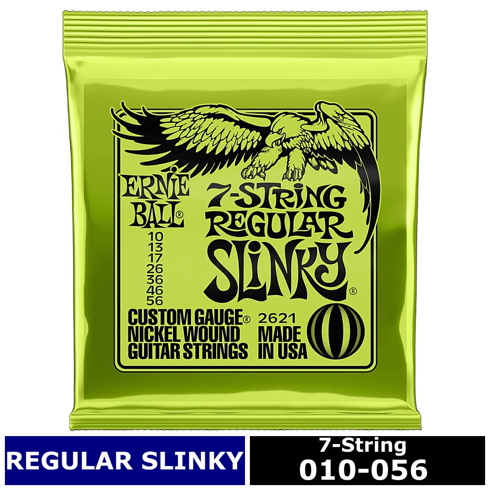世界中のトップ・ギタリストから圧倒的な支持を得ているスタンダード・スリンキー・シリーズ。 錫メッキしたヘックススティールコア（六角形の芯線）にニッケルメッキ スティールワイヤーを巻いたワウンド弦と、高硬度の錫メッキしたハイカーボンスティール...