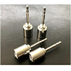 LUG-5.5シリーズ交換用プラグ4個入。■交換用プラグZONOTONE の LUG-5.5シリーズのYラグ・バナナ端子の破損、曲り、Yラグからバナナへ、バナナからYラグへ付け替えたいときのために先端プラグのみの発売です。7NSP-Shup...