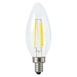 口金：E12光源色：電球色全光束：440lm定格消費電力：4W定格寿命：20,000h調光器：×　密閉型器具：○　断熱材施工器具：×本体サイズ（高さ×幅×奥行）95×φ35本体重量約13g定格消費電力4W全光束440lm断熱材対応非対応LE...