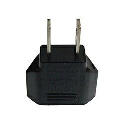 海外の家電製品を日本で使うための変換プラグです。Cタイプのプラグを日本のAタイプに変換します。■Cプラグのピンの寸法長さ：19mm太さ：φ4.0mm間隔：19mm（ピンの中心から中心）定格：6A/125V、250V重量：12g*ピンの太さが...