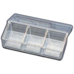 画像はイメージの場合があります。あらかじめご了承ください。■ポリカーボネイト製のスパイスケースは、衝撃に強く、内容物が外から一目で見分けられますので薬味入には最適です。■ポリカーボネイト製のスパイスケースは、衝撃に強く、内容物が外から一目で...