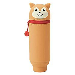 大好評の「立つ」ペンケース。上から押すだけでペンスタンドに早変わり。■しまう時は底を引っ張り出してください。フタ部分には消しゴムホルダー付き。■ちょこっと頭を出せば、カバンのアクセントに。【製品仕様】幅・奥行・高さ（mm）: 60mm × ...