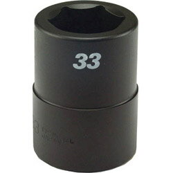 ■スプライン差込インパクト用ソケットです。【仕様】・対辺寸法（mm）： 35・差込角： #5 スプライン・全長（mm）： 73スプライン差込インパクト用ソケットです。
