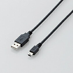 コネクタ形状：USB(A)オス - USB(mini-B)オス 対応機種：USB(Aタイプ)端子を持つパソコン及びUSB(mini-B)端子を持つ機器 ケーブル長：1.0m ※コネクタ部分を除く 規格：USB2.0規格(HI-SPEEDモー...