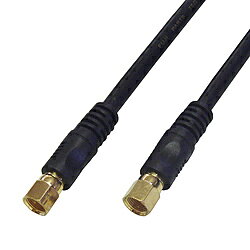 使用帯域:10MHz～3224MHzの4K8K衛星放送に対応したアンテナケーブルです。S5CFBケーブルの太い芯線で損失を抑えて良い状態で電波を伝送します。オリジナルの4重シールド構造（アルミ箔＋編組＋アルミ箔＋編組)により外部ノイズの影響...
