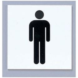 粘着テープ付きで簡単に取り付けできる点字サインです。アクリル製で、男性用トイレの表示に最適です。室名や用途の標示にも適しています。■街にやさしい点字サイン対応。■お店にもちょっとした気配りを。■粘着テープ付