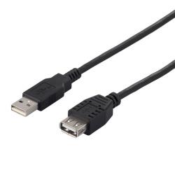 離れたパソコンとプリンター・HDDをつなぐ、USB2.0延長ケーブル（A to A）■USBケーブルを延長し、離れた機器をつなぐUSB2.0規格対応のパソコンやUSBハブと、USB2.0規格対応の周辺機器等の機器間をつなぐケーブルを延長しま...