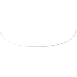 ■両端アイ加工済みなので、すぐに使用できます。■細くても強度があり目立ちません。■スリーブもステンレスのため錆びにくく屋外での使用、錆を嫌う場所での使用に最適です。■オールステンのため異種金属による錆びが生じにくいです。【用途】・屋外での吊...