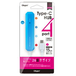 ・USB2.0 Type-C 4ポートハブ・Tye-Cポート搭載のPCやスマホ・タブレットでマウスやキーボード、USBメモリなどのUSB機器を使用できます・USB充電器などの充電機器に接続して使用しないで下さい。故障の原因となります。・iP...