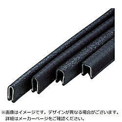 ■接着剤を使用せず取り付けができます。【用途】・エッジ部の保護。【仕様】・色： 黒・長さ（m）： 5・取付方法： 差し込みタイプ・A（mm）： 10.8・B（mm）： 12.7・C（mm）： 2.2・t（mm）： 6.4・r（mm）： 3....