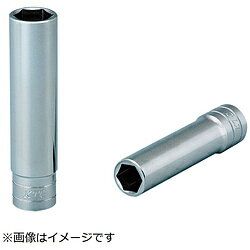 ■口径部と差込角に応力の集中を防ぐことでボルト・ナットのエッジを傷めにくくし、より確実な締め付け・緩め作業が行えるパワーフィット形状を採用しました。■ボルト・ナットの着脱作業。■差込角(mm)：12.7■全長(mm)：90■対辺寸法(インチ...