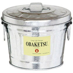 ■水を入れて使えるように水漏れ防止加工を施しています。■材質：トタン材（亜鉛メッキ鋼板）【製品仕様】■メーカー品番：F1■容量（cc）：1000■直径（底径）×高さ（mm）：135（110）×125オバケツ（フタ付） F1