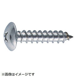 ■頭部外径が大きい丸頭形状で、タップやナットを使用せず、下穴だけで締結ができる薄板鋼板用のねじです。■耐食性のあるステンレスを使用しています。【仕様】寸法(mm)d×L：M3×20、質量(g)：97.92JIS B1122規格品、適合ドライ...