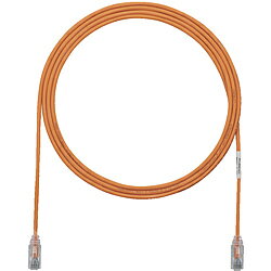■細径（28AWG）なので省スペース設計を実現しました。■通常径のパッチコードの1/2以下のサイズです。■曲げ半径が小さく柔軟なので、移設・増設が容易に行えます。■100％工場検査合格品です。【用途】・カテゴリ6での機器と機器、アウトレット...