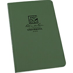 ■紙に特殊なコーティングがされており、いかなる天候下でも使用できる野外作業用のメモ帳です。■紙が濡れている状態でも鉛筆、専用のペン、グリースペンシル、クレヨン、オイルパステルなどで書き込みすることが可能です。■紙が乾いている状態であれば通常...