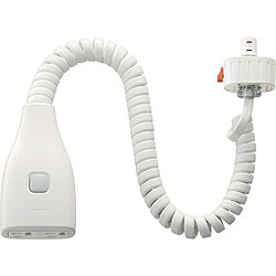■15Aまたは20A分岐回路にて単相100Vコンセント電源を手元（ダクトから最大約1800mm）まで降ろせます。■上段の導体から取り出すL型と、下段の導体から取り出すS型があります。【仕様】・長さ（mm）： 800～1800・定格： 接地2...