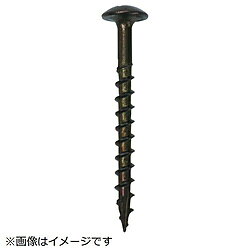 ■樋受金具の釘穴にも打てるねじ径3.5mmを採用しています。【用途】・樋受金具の取り付けに。【仕様】・寸法（mm）d： 3.5・全長（mm）： 38・ねじ部長さ（mm）： 32・頭部径（mm）： 8.5・適合ドライバー： プラスNO.2・寸...