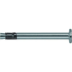 ■穿孔し打ち込むだけの簡単施工です。■コンクリート、緻密な石材やレンガ向け。■吊り天井、パイプライン、ケーブルダクト、壁板、窓、防火ボードなどに。【製品仕様】■ねじの呼び:M6■埋込み深さ(mm):115■下穴径(mm):6■引張最大荷重(...