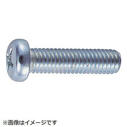■十字穴付の一般的な小ねじです。【仕様】寸法(mm)d×L：M5×10、質量(g)：376.48強度区分：4.8（最小引張強さ/耐力）、JIS B1111規格品【材質/仕上】■低炭素鋼（SWCH）■表面処理：ユニクロムメッキ仕上げ十字穴付の...