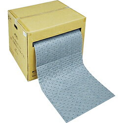 ■ロールタイプで使いやすく、保管しやすく持ち運びやすいです。■用途に合わせて簡単にカットできます。【用途】・オイル・水用。・工場の機械廻りや道路などの油や水の漏れ対策に。【仕様】・油吸収量（L/巻）： 73.5・幅（mm）： 400・長さ（...