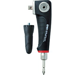 ■ソケットを装着できる角ドライブ仕様の強靭L型アダプターです。■ハードな作業でビットがねじ切れても交換できる軸部交換式です。■狭い箇所でのボルト・ナット回しに。ソケットを装着できる角ドライブ仕様の強靭L型アダプターです。