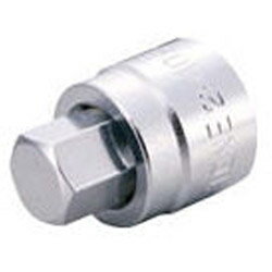 ■ラチェットハンドルに差し込んで使用することにより、締め付けが素早く行えます。【用途】・六角穴付きボルト・ねじの締付け、緩め作業用。【仕様】・差込角（mm）： 6.35・全長（mm）： 25・対辺寸法（mm）： 7・ビット長さ（mm）： 9...