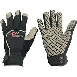 ■スエード調の人工皮革手袋、スリップ防止のためのシリコンゴムを手のひらに張り巡らせています。【用途】・一般作業用。・DIY。・電装。・機械、自動車メンテナンス、配管作業、電気配線工事などに。【仕様】・色： ブラック・サイズ： S・厚さ（mm...