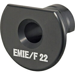 ■EM　IE/F用アダプタです。【用途】・IV、EM IE/F、HIV、KIV線の被覆はがしに。【仕様】・全長（mm）： 24・幅（mm）： 33・奥行（mm）： 33・高さ（mm）： 24・適応ケーブルサイズ（mm［［の2乗］］）： 22...