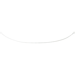 ■両端アイ加工済みなので、すぐに使用できます。■細くても強度があり目立ちません。■スリーブもステンレスのため錆びにくく屋外での使用、錆を嫌う場所での使用に最適です。■オールステンのため異種金属による錆びが生じにくいです。【用途】・屋外での吊...