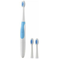 22000回/分の音波振動で手みがきにないつるつる感！交換用ブラシをプラス2本付属で歯ブラシ3本分、一般歯ブラシよりお得！【 特 長 】■ 約22000回／分の音波振動で歯の汚れをかき出します■ 手みがきにないつるつる感■ 防水仕様で水洗い...