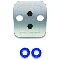 こちらの商品はご購入後の返品をお受けいたしておりません。対応機種、サイズ、種類等、再度お確かめの上お求めください。●ヘアライン仕上げにアルマイト加工したアルミペダル●足元の質感大幅UP!　別売りのスベリ止めリングやラバーグリップでグリップ力...