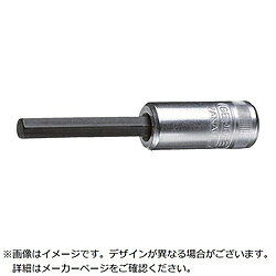 ■ローレット加工を施すことで、手回しでも手から滑り落ちにくいです。■ラチェットハンドルに差し込んで、六角穴付ボルトの締め付けが素早く行えます。【仕様】・差込角（mm）： 9.5・対辺寸法（mm）： 5・ビット長さ（mm）： 67・全長（mm...