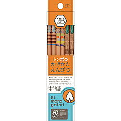 ●地球にやさしい木物語シリーズ。●森林認証材を使用した鉛筆。●あたたかな手づくり感のあるクラフト柄。木目の美しさを活かす透明ニス仕上げ。●六角軸硬度(濃さ)2B入り数12本（1ダース）鉛筆の軸形六角●地球にやさしい木物語シリーズ。●森林認証...
