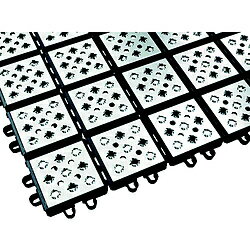 ■高耐久性のスチール溶融亜鉛メッキを採用したスパイク状の表面が、足元をしっかりグリップし、油や水によるスリップを軽減し、作業の安全性を高めます。■16分割のブロックで構成されているので、必要なサイズにカットし、設置場所に合わせた施工が可能で...