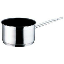 画像はイメージの場合があります。あらかじめご了承ください。■カレーやシチューのルーなど、こびりつき易い食材の調理に最適。■洗い易くお手入れもカンタンです。■取手部分をスポット溶接、鋲止メの二重加工を施してありますので耐久性に優れ、プロの苛酷...