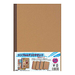 お買い得なクラフト表紙の糸綴じノート4冊パックです。罫内容6．5ミリ横罫　本文枚数26枚　背クロス色： 青・茶・緑・赤罫線幅(mm)6.5mm罫線タイプ横罫線枚数26枚行数32行仕様1パックサイズ W179×H252×D16.5 / 本文サ...