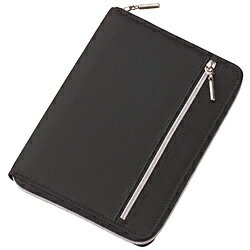 ノートの他にペンや定規、ハサミなどの小物をまとめて収納できるファスナータイプのカバーノート。ドット方眼ノート一冊付属。仕様1本体サイズ：W150 x H200 x D22mm本体重量：228g素材：表地＝ナイロン、裏地＝ポリエステル仕様：カ...